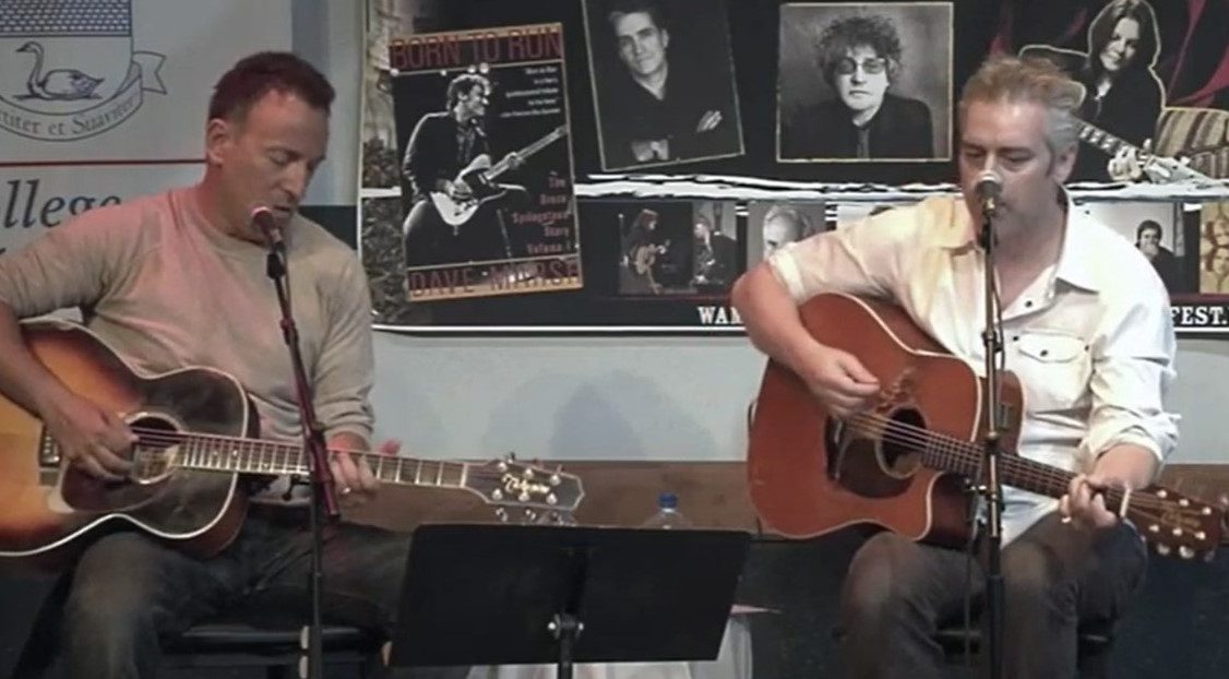 Classic Clips: John Wesley Harding and Bruce Springsteen “Wreck On The ...