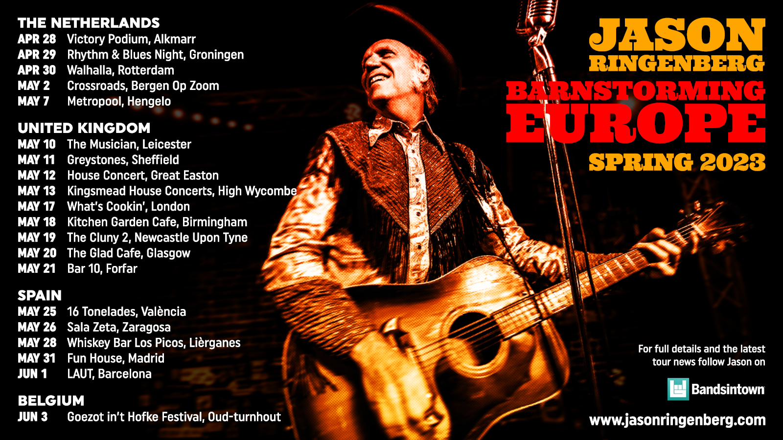 Jason Ringenberg shares details of UK tour this Spring – Americana UK