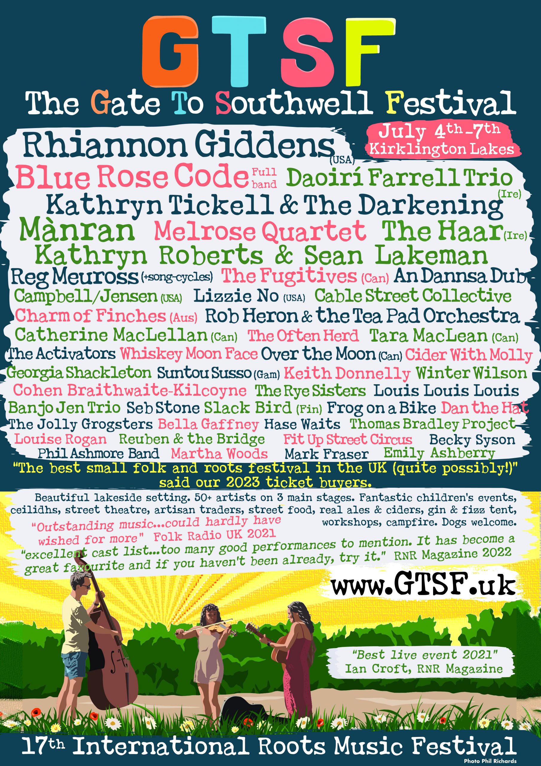 Rhiannon Giddens to headline at Gate to Southwell this summer ...