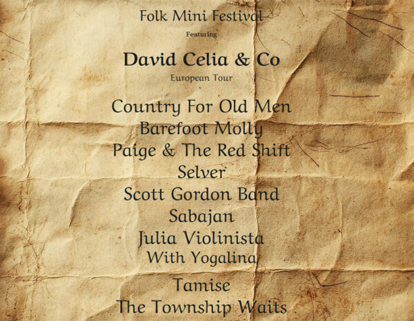Live Review: Witney Music Festival Mini-Folk festival ft David Celia ...