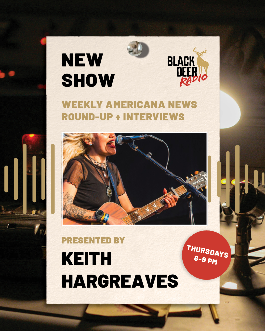 Black Deer Radio unveils new show featuring AUK stalwart Keith ...