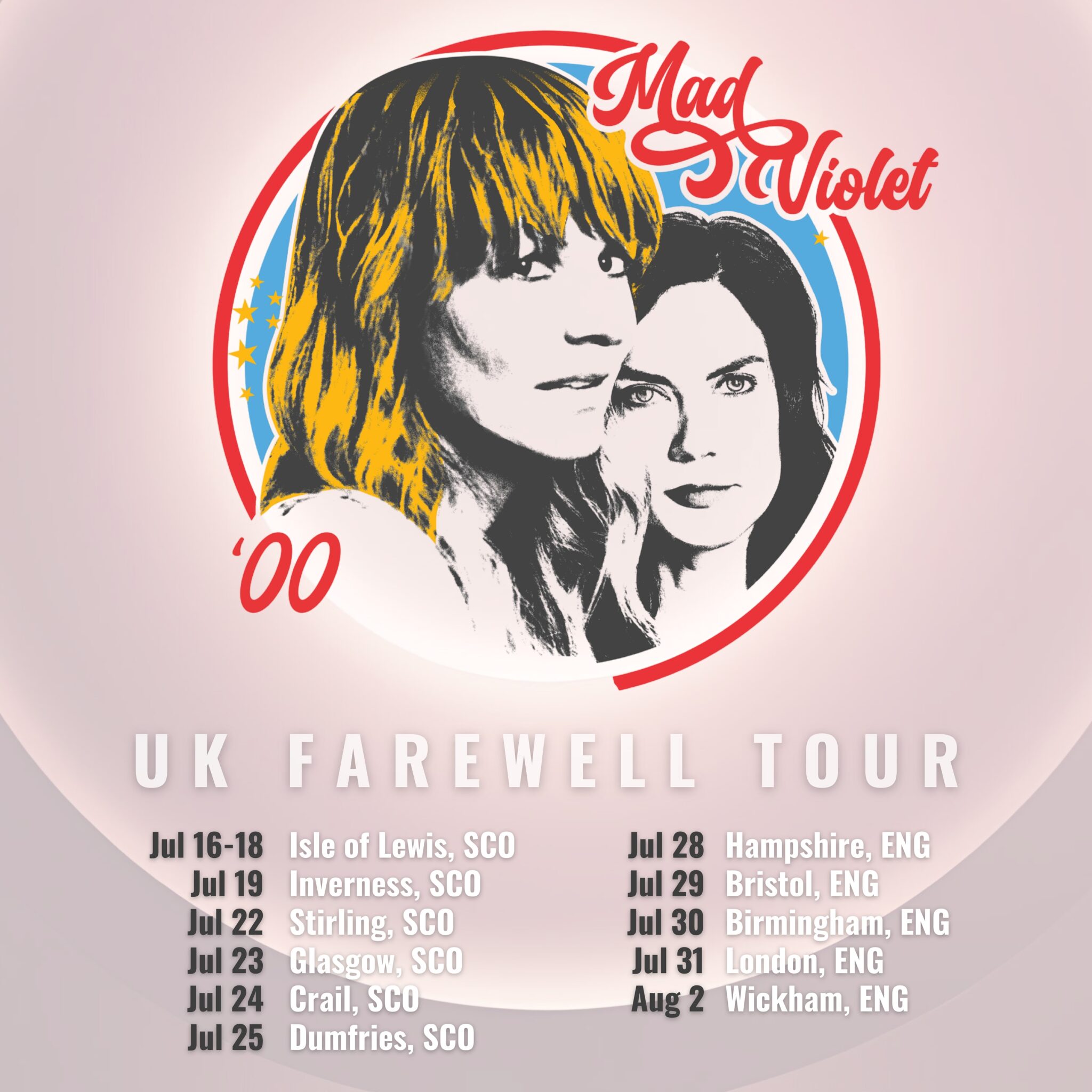 Madison Violet to embark upon farewell tour of UK and Ireland after 25 ...