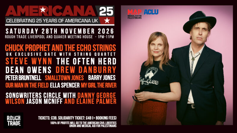 Americana 25 festival comes to Liverpool in November with Chuck Prophet ...