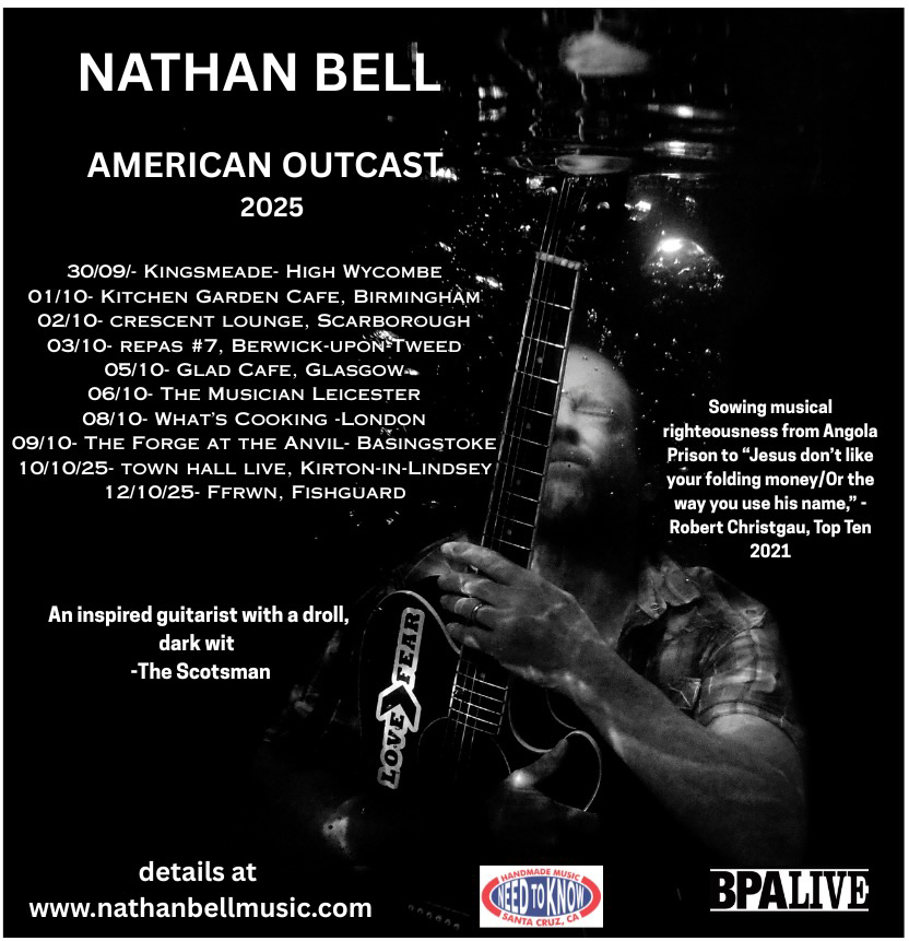 AUK award winner Nathan Bell announces American Outcast UK tour and new ...