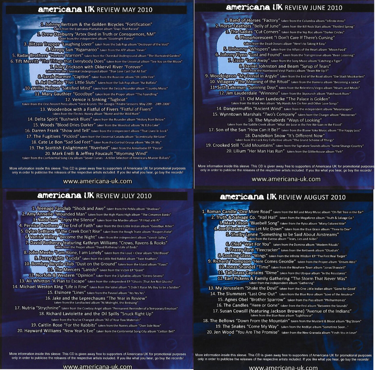 AUK Back Pages No.18 – Americana UK